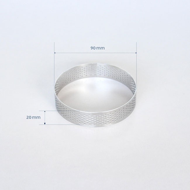 100mm PERFORATED RING S/S – Tajcut